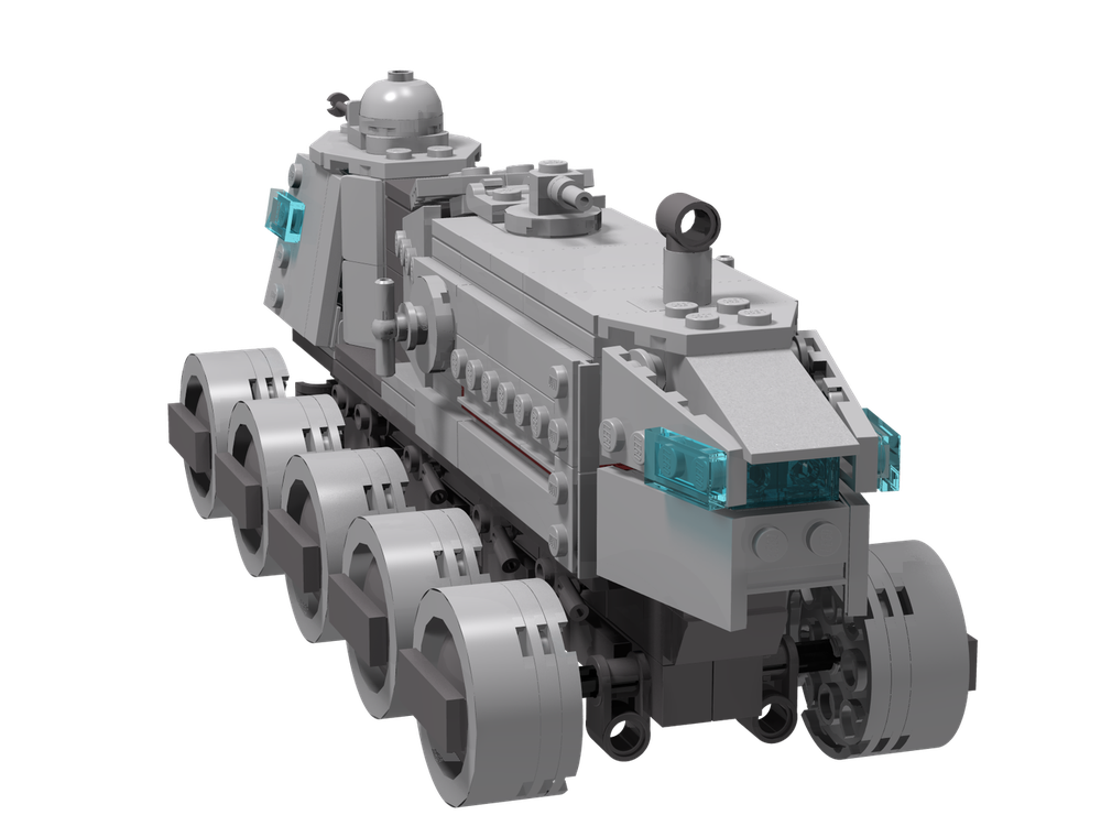 LEGO MOC Midi Scale Turbo Tank (Republic Juggernaut) by Goldblast ...