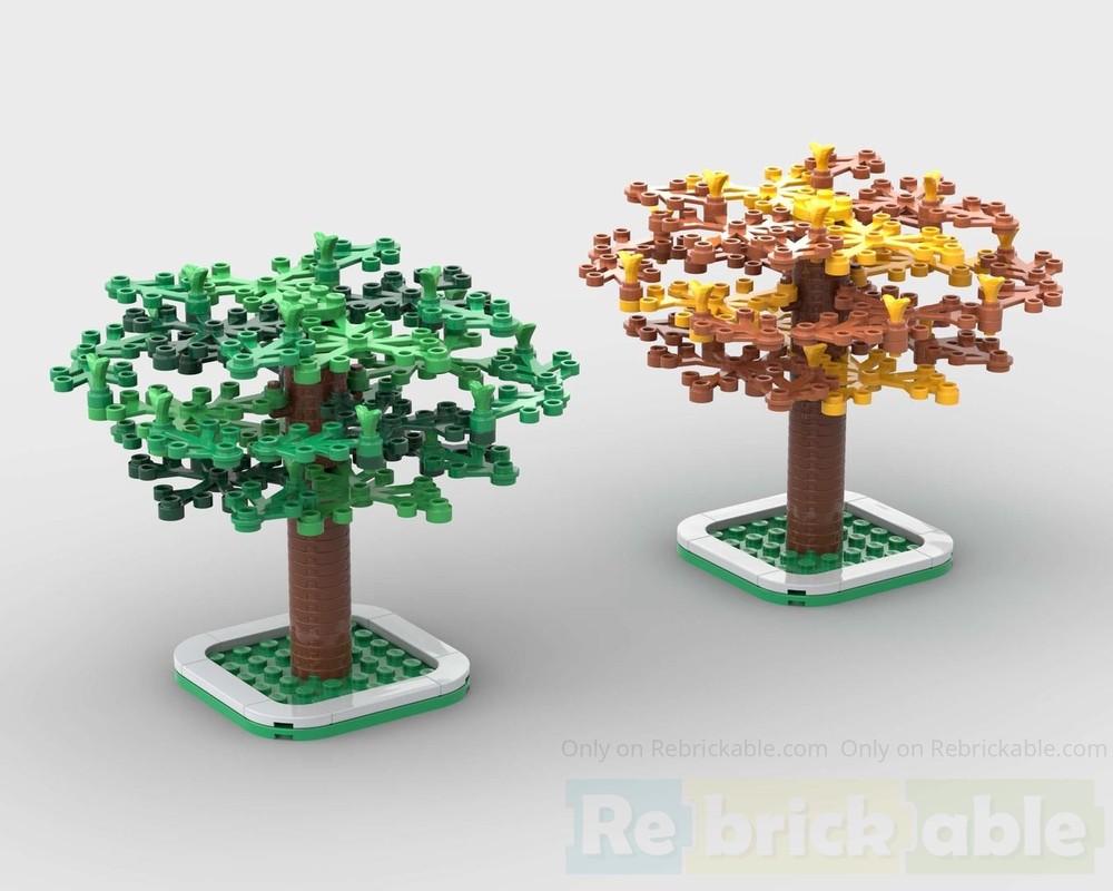 LEGO MOC-229285 The Middle tree by Blocks City | Rebrickable - Build ...