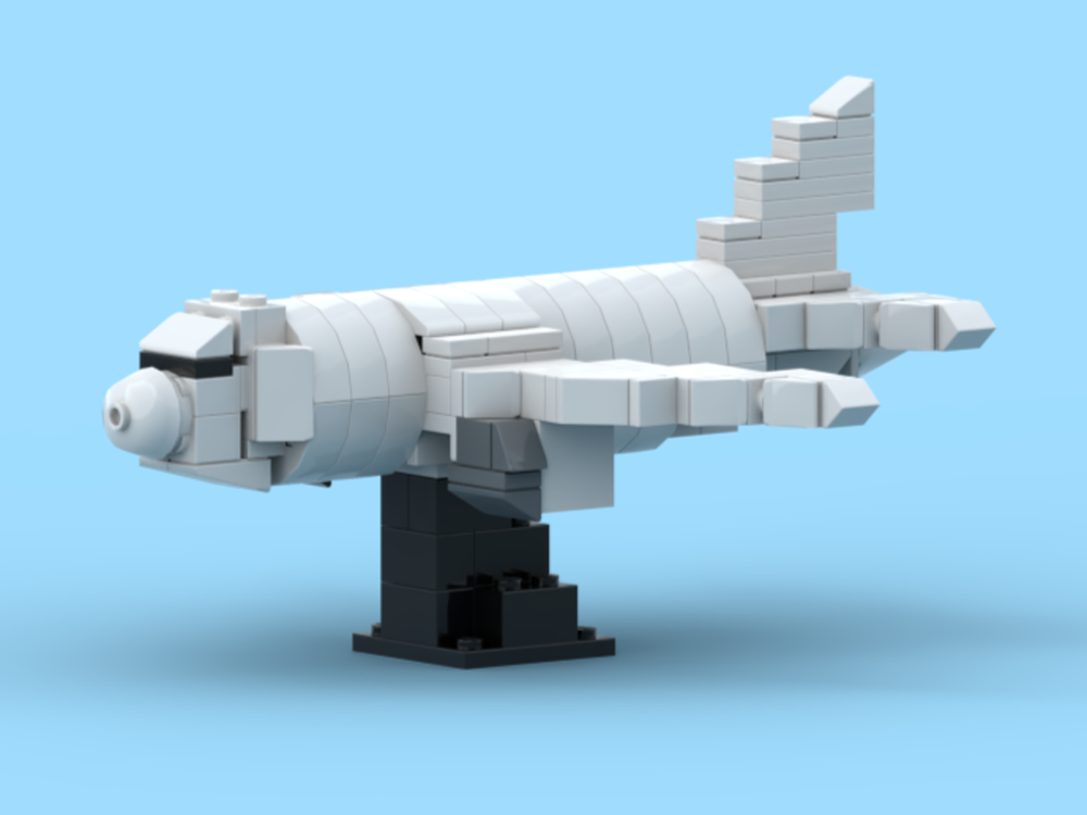 LEGO MOC Fat Airbus A320 by TopGearSecretTestTrack | Rebrickable ...