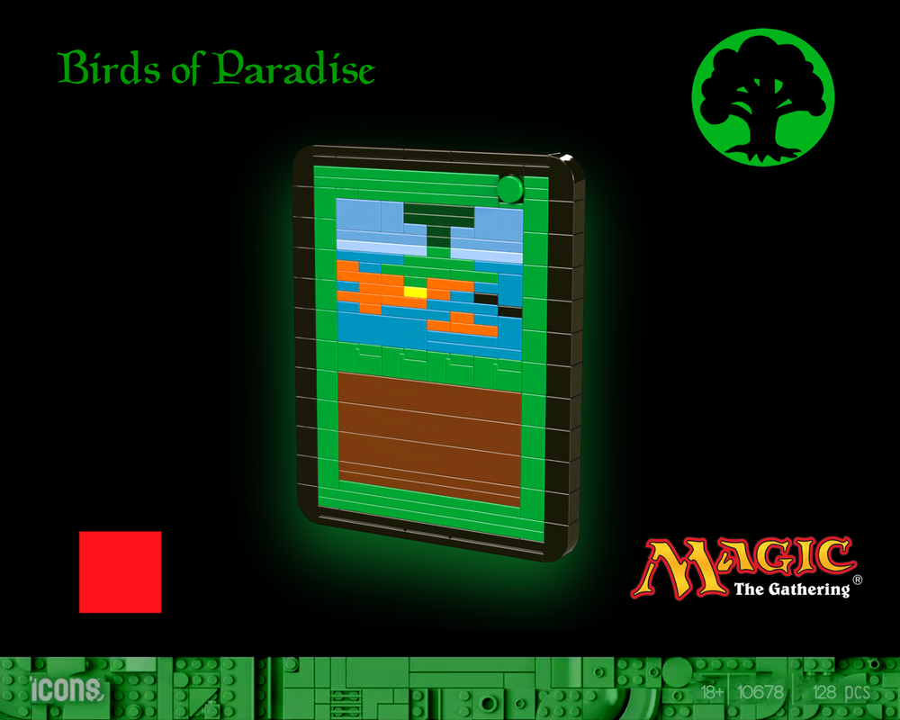 LEGO MOC Magic The Gathering: Birds of Paradise MOC by Rossco311 ...