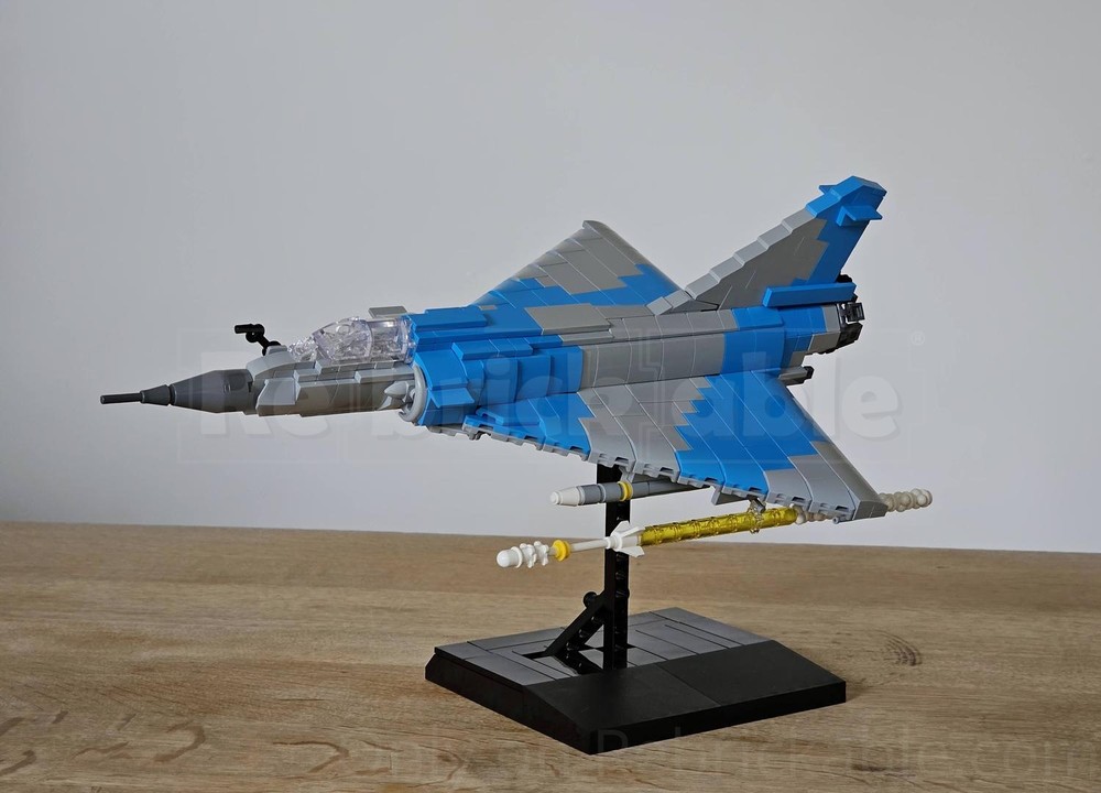 LEGO MOC-229306 Dassault Mirage 2000C (1:43) by lordromanov01 ...
