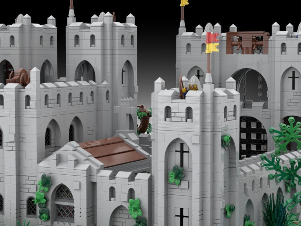 LEGO MOC Brickberg Castle by Mikey_Brickalloti | Rebrickable - Build with LEGO
