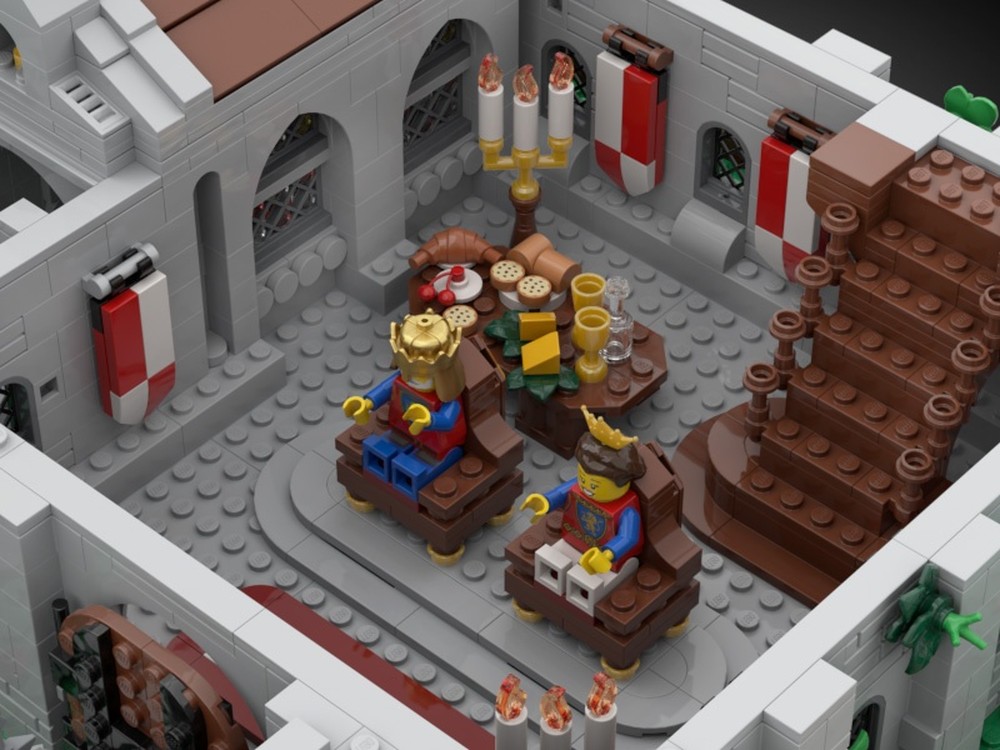 LEGO MOC Brickberg Castle by Mikey_Brickalloti | Rebrickable - Build with LEGO
