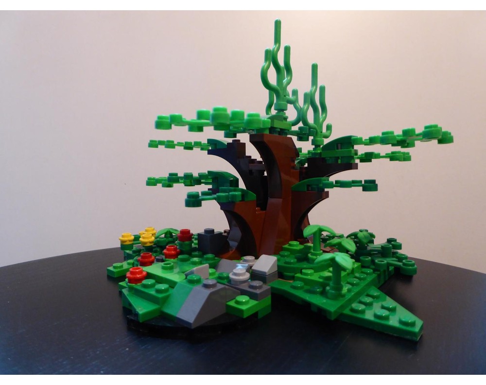 LEGO MOC Gnarly tree by 77pancakes | Rebrickable - Build with LEGO