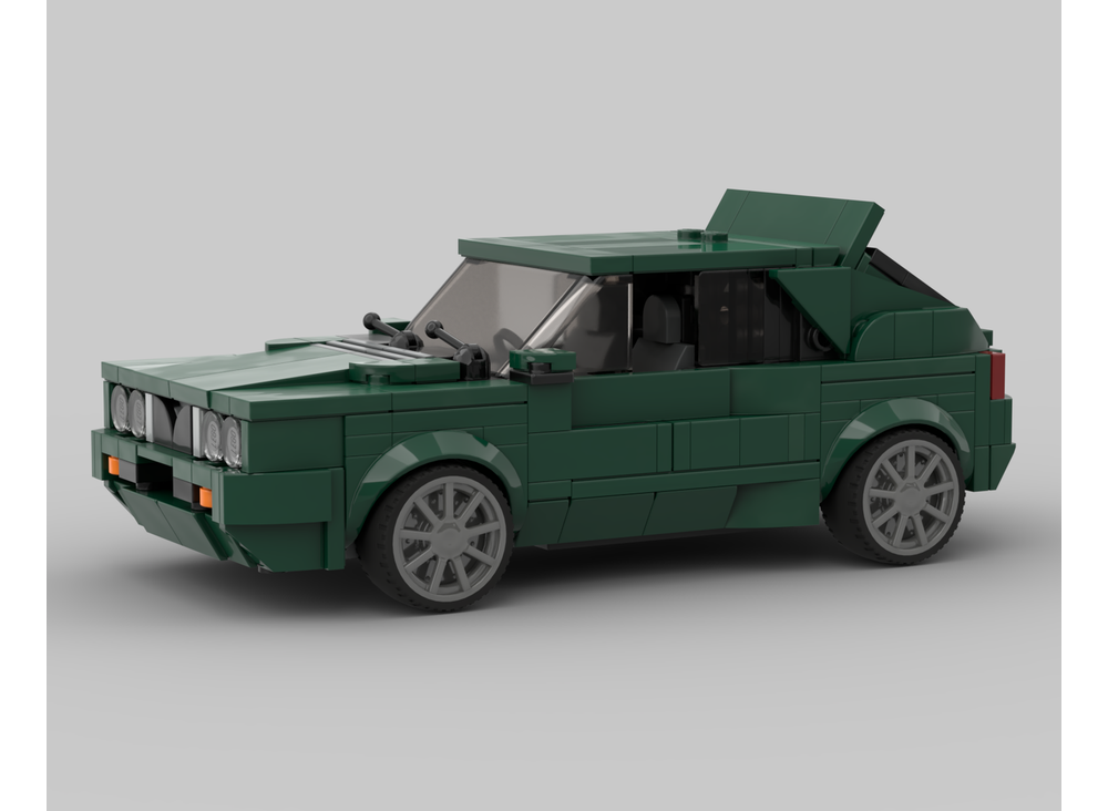 LEGO MOC Lancia Delta Integrale by Julian_bricks | Rebrickable - Build ...