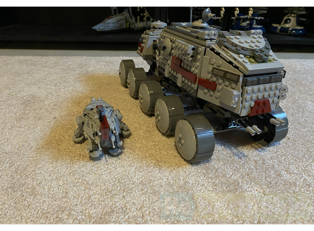 LEGO MOC-229355 Micro Republic AT-TE Walker by CrazyDog 17 ...