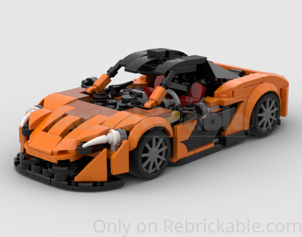 LEGO MOC Mclaren P1 MOC by needsomeoat | Rebrickable - Build with LEGO