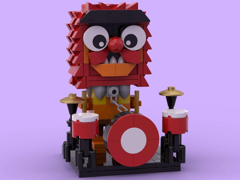 LEGO MOC Animal (The Muppets) by Puremadness | Rebrickable - Build with ...