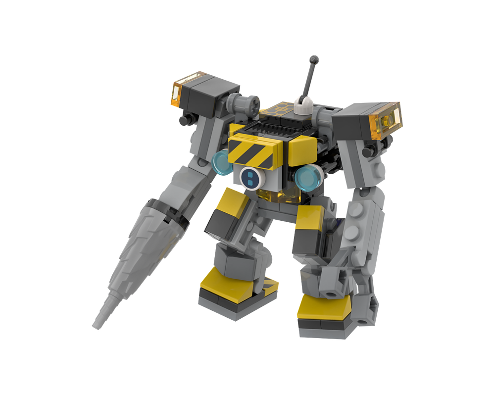 LEGO MOC ABLE Robot [Miner] - (MOC-188510 Modification) by Mech_Error ...
