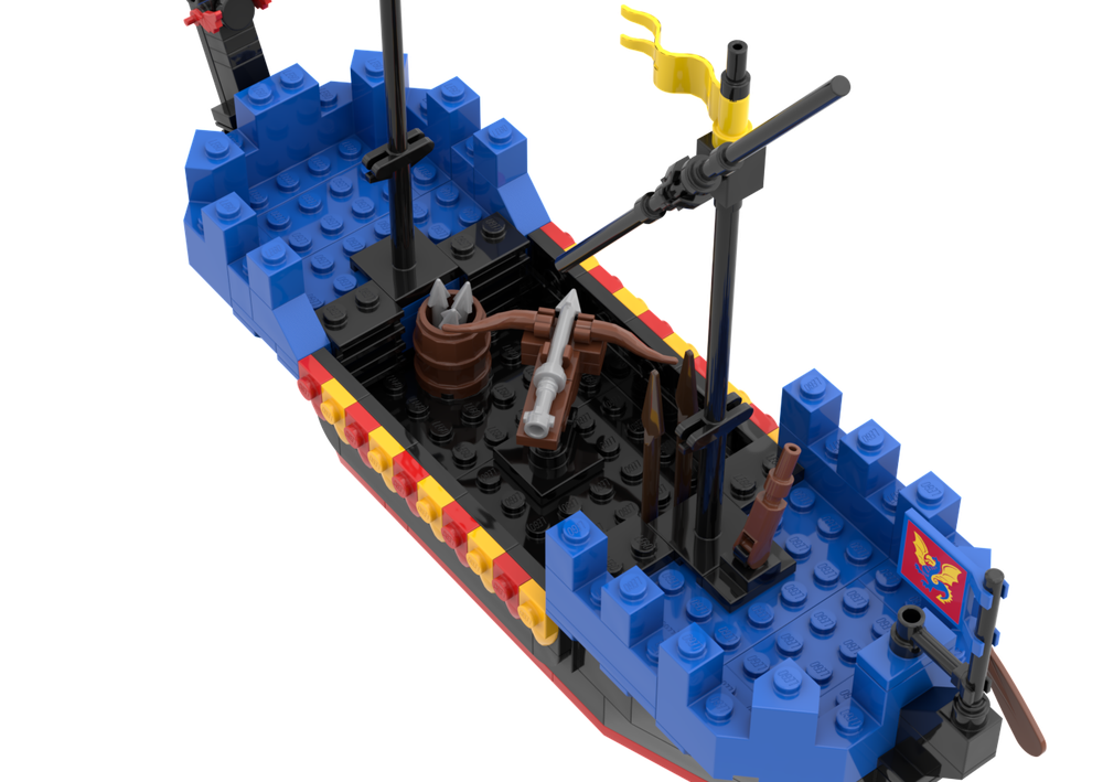LEGO MOC Sea Serpent Flagship by Surcote | Rebrickable - Build with LEGO