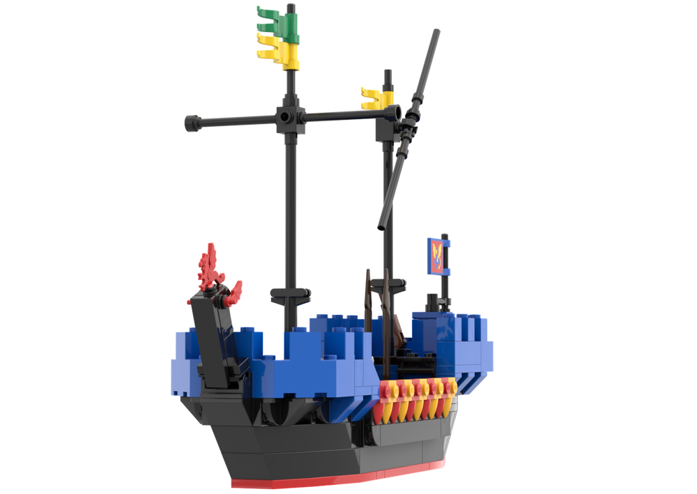 LEGO MOC Sea Serpent Flagship by Surcote | Rebrickable - Build with LEGO