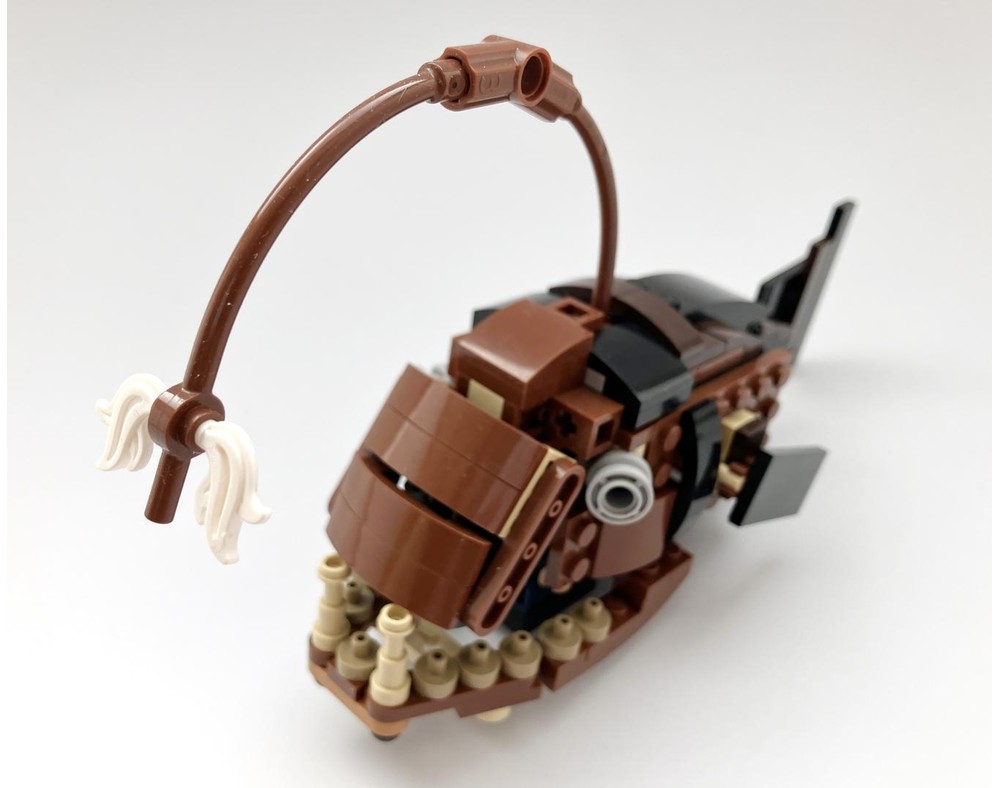 LEGO MOC 10363 Creepy Anglerfish by inidatti | Rebrickable - Build with ...