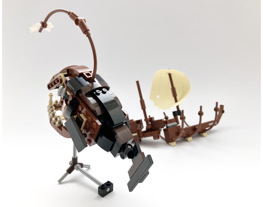 LEGO MOC 10363 Creepy Anglerfish by inidatti | Rebrickable - Build with ...