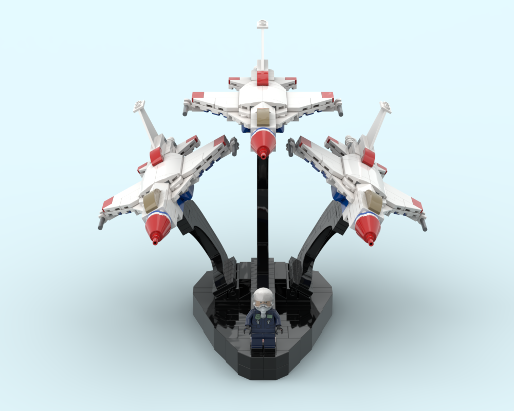 LEGO MOC-229393 The USAF Demonstration Squadron by TheOtherOne ...
