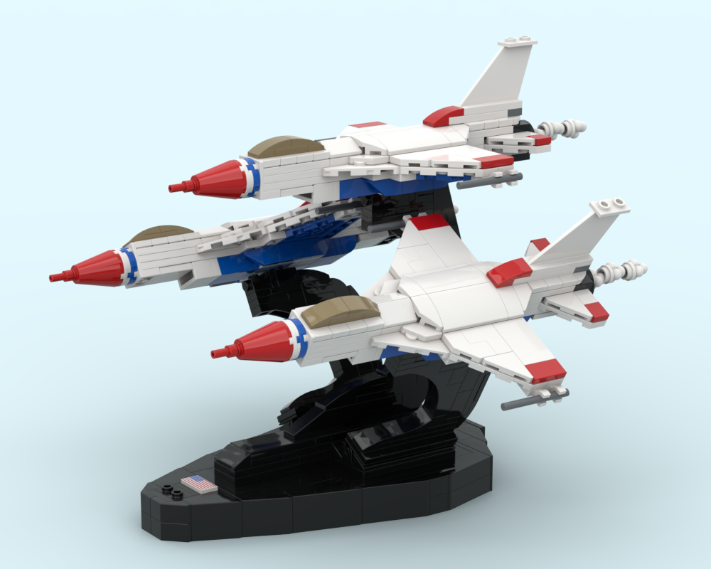LEGO MOC-229393 The USAF Demonstration Squadron by TheOtherOne ...