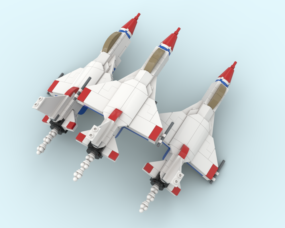 LEGO MOC-229393 The USAF Demonstration Squadron by TheOtherOne ...