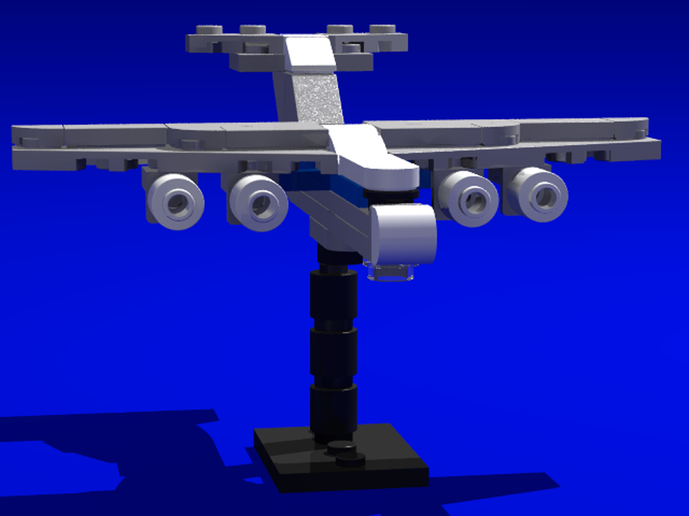 LEGO MOC Ilyushin Il-76 Aeroflot Livery by MOCStar | Rebrickable ...