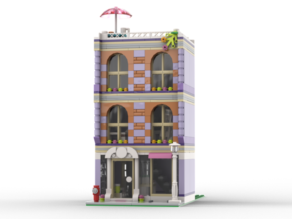 LEGO MOC Modular Art Studio by BrickAndBuildsI | Rebrickable - Build ...