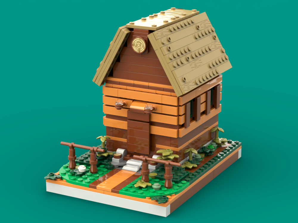 LEGO MOC-229404 Little Cabin by opossumbility | Rebrickable - Build ...