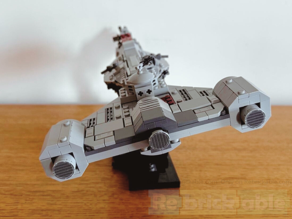 LEGO MOC Republic Frigate (Consular-class cruiser) Midi-scale by Ewok ...