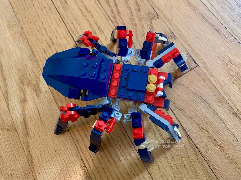 LEGO MOC Redknee Tarantula - 31088 Deep Sea Creatures alt build by JN ...