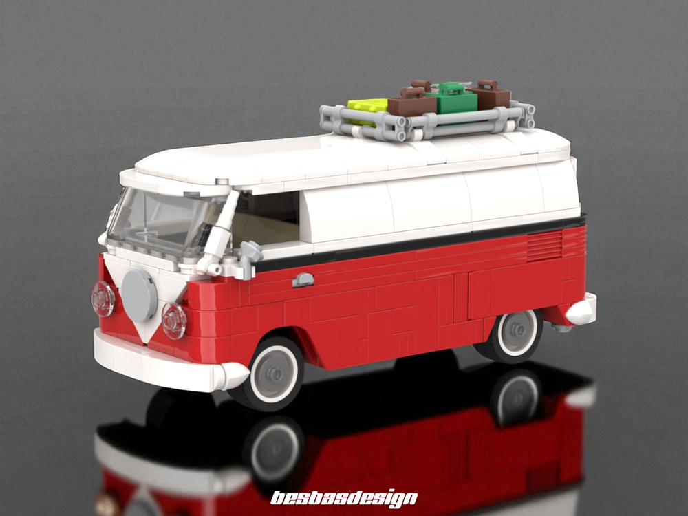 LEGO MOC-229418 Volkswagen Transporter T1 Closed Van by besbasdesign ...