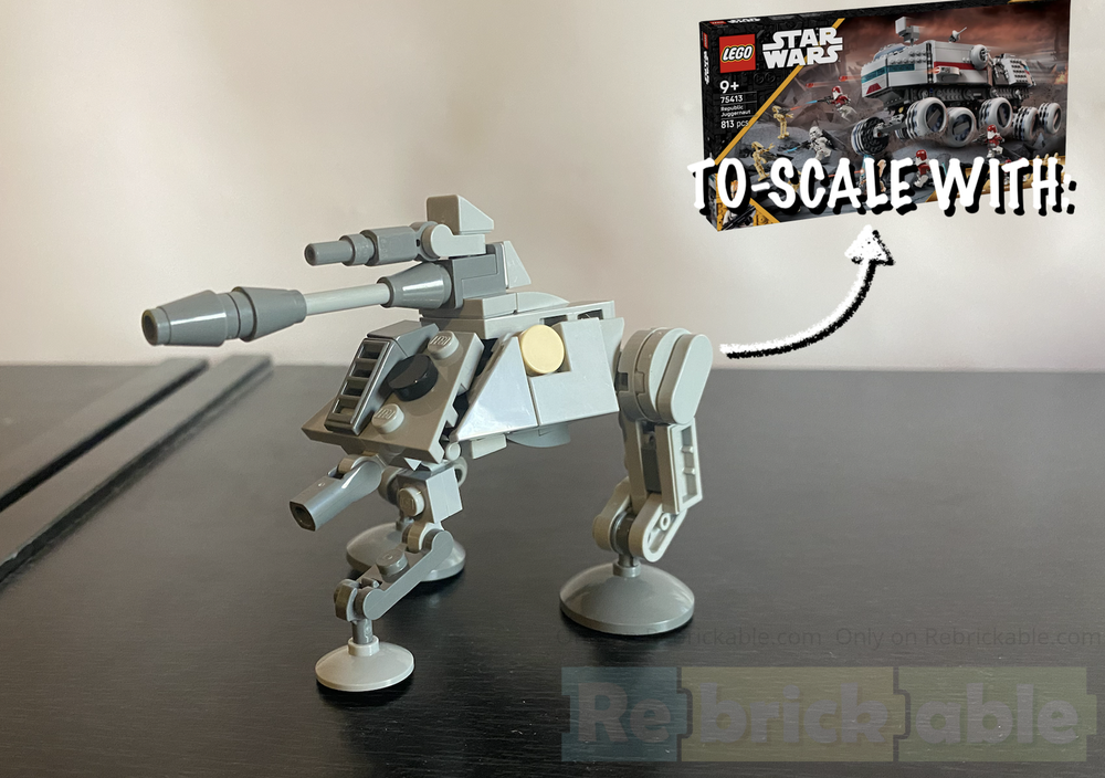 LEGO MOC-229432 Micro Republic AT-AP Walker by CrazyDog 17 ...