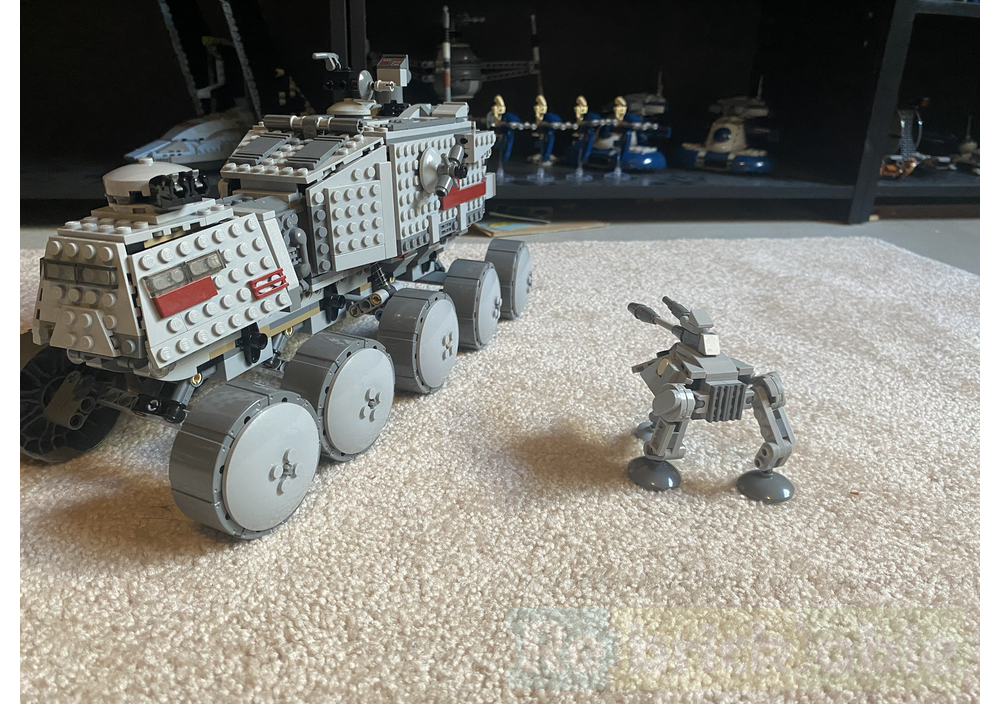 LEGO MOC Micro Republic AT-AP Walker by CrazyDog 17 | Rebrickable ...