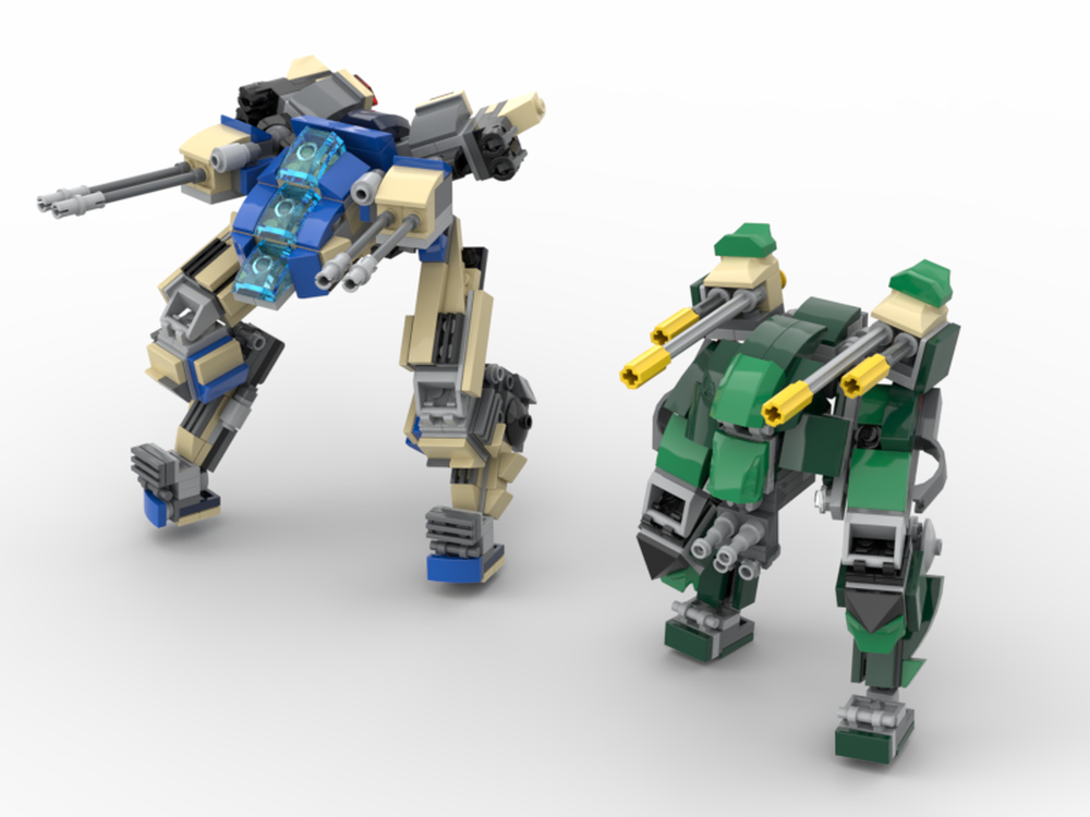 LEGO MOC Steel Vanguard Mechas by Felixxx_ | Rebrickable - Build with LEGO