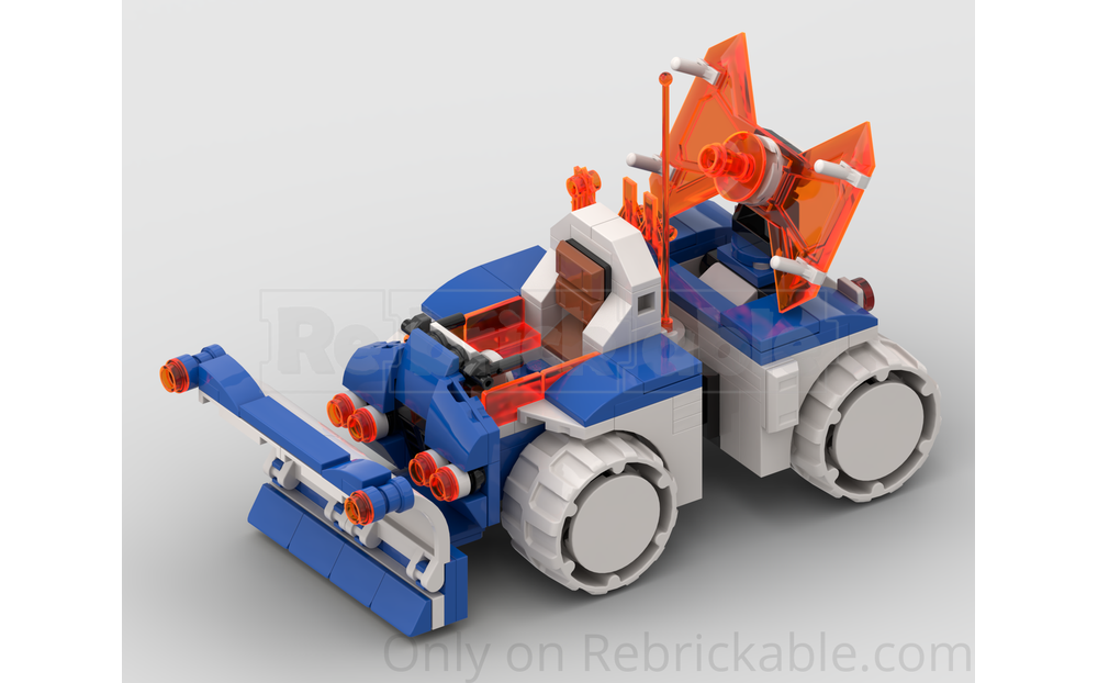 LEGO MOC Tunnelator 6814 Remake by mathtuono | Rebrickable - Build with ...