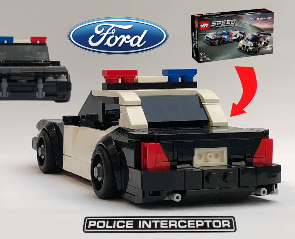 LEGO MOC 76922 Ford Crown Victoria Police Interceptor [Hidden Gun!] by ...