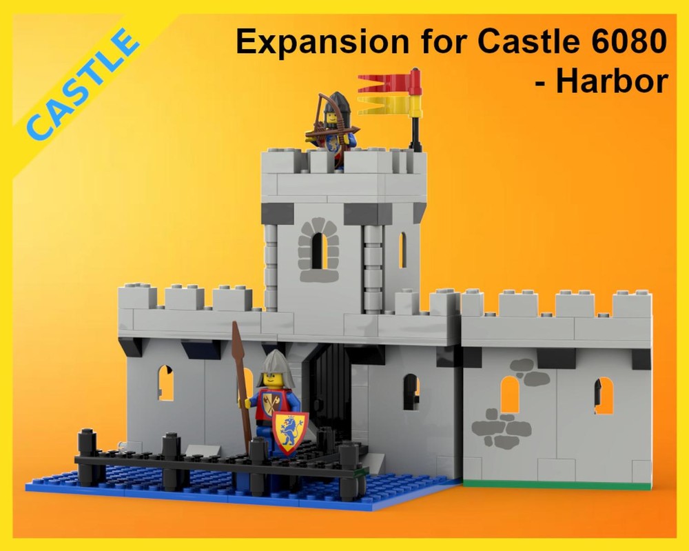LEGO MOC Classic Castle Expansion - 6080 - Harbor by ClaCaDude ...