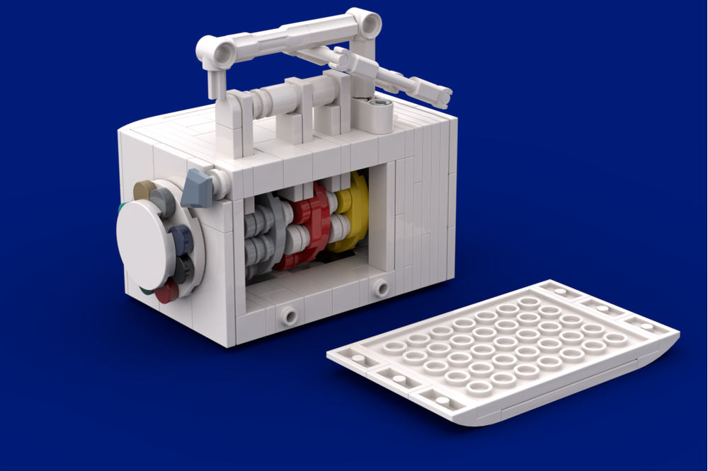 LEGO MOC-229464 3 Digit Combination Lock by RGT Bricks | Rebrickable ...