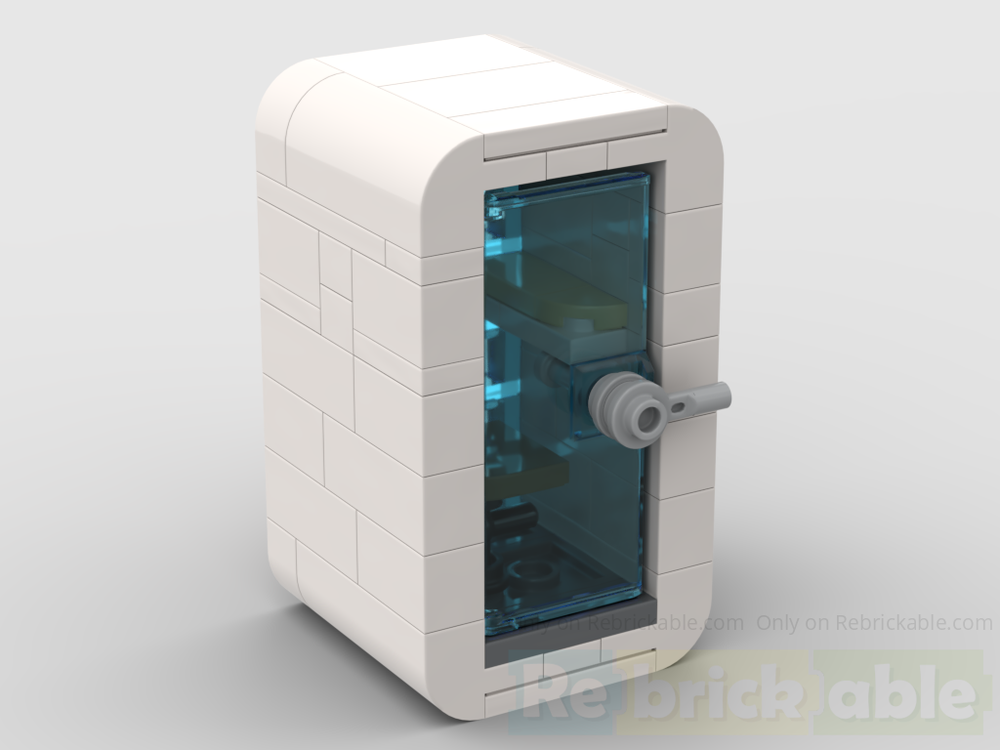 LEGO MOC Phonebooth "Pod" by toomanybees | Rebrickable - Build with LEGO