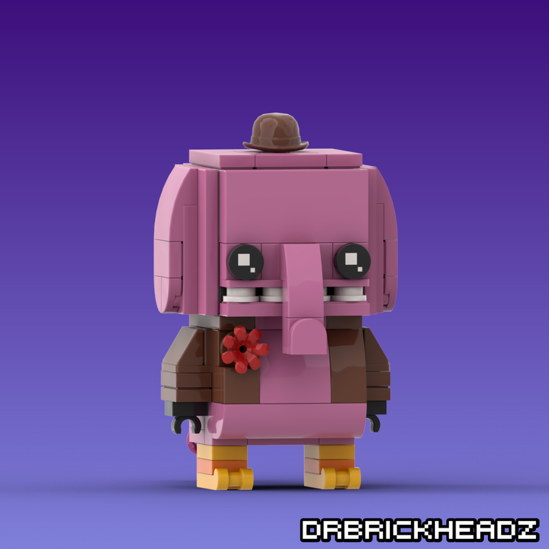 LEGO MOC Bing Bong (Inside Out) Brickheadz by DrBrickheadz ...