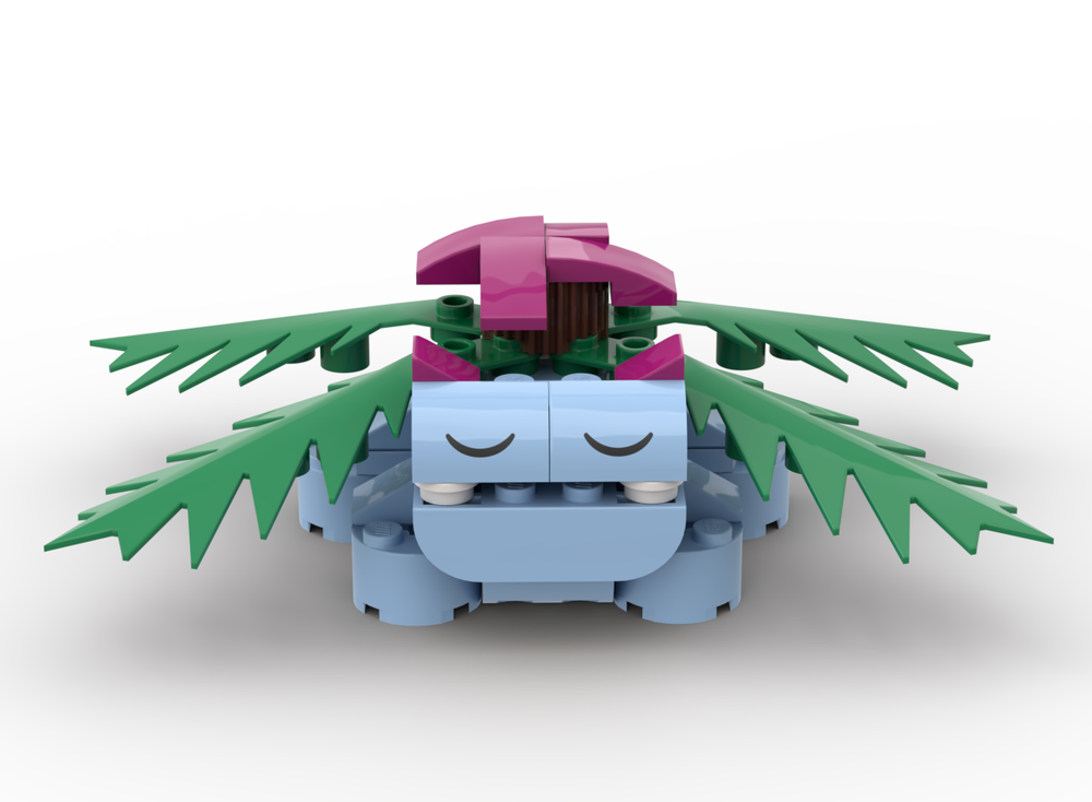 LEGO MOC 11041 Venusaur by TheLuckyOne | Rebrickable - Build with LEGO
