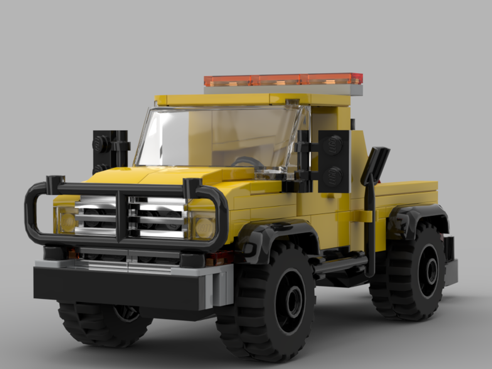 LEGO MOC Off-road tow-truck by Ivan Kopyev (Иван Копьев) | Rebrickable ...