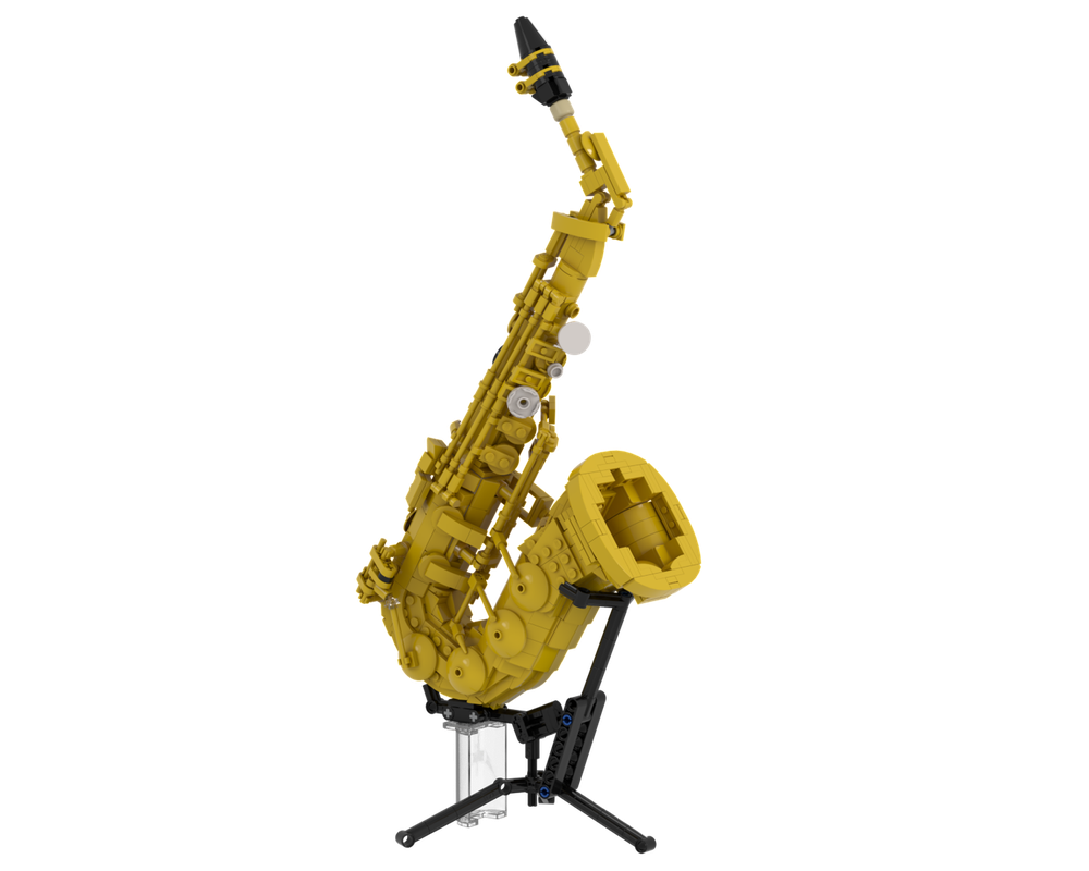 LEGO MOC Saxophone by tomtoms_design | Rebrickable - Build with LEGO