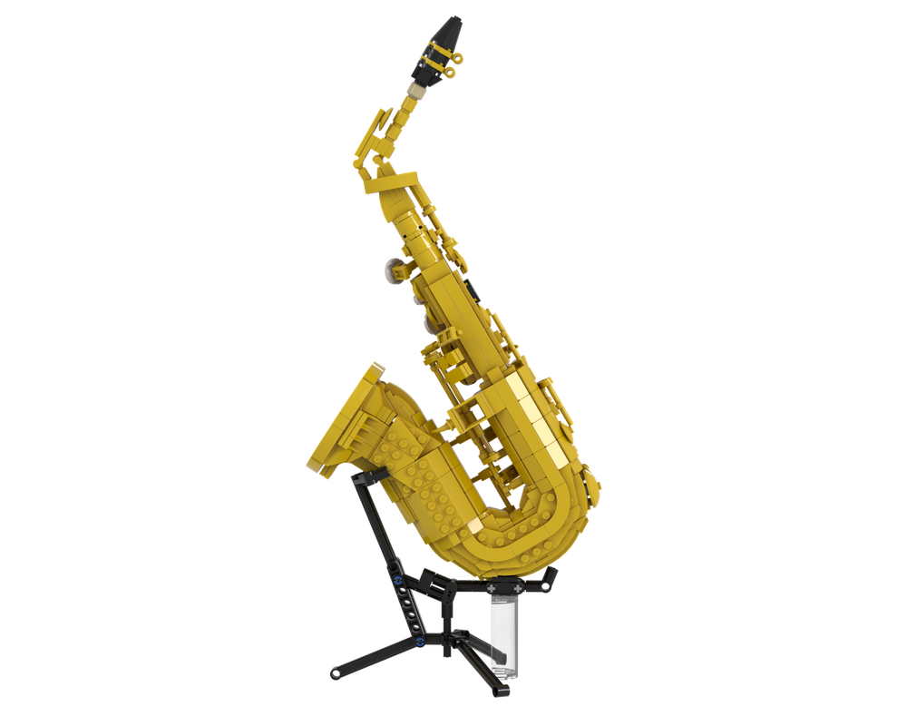 LEGO MOC Saxophone by tomtoms_design | Rebrickable - Build with LEGO