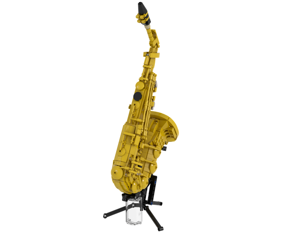 LEGO MOC Saxophone by tomtoms_design | Rebrickable - Build with LEGO