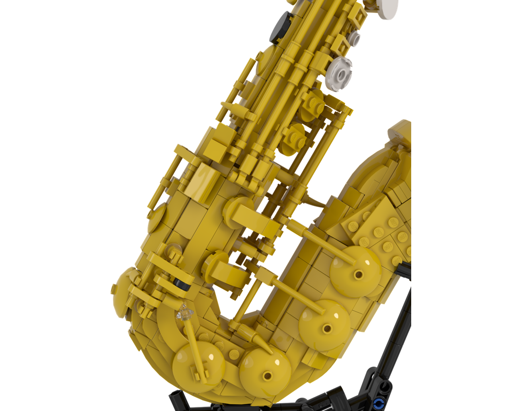 LEGO MOC Saxophone by tomtoms_design | Rebrickable - Build with LEGO