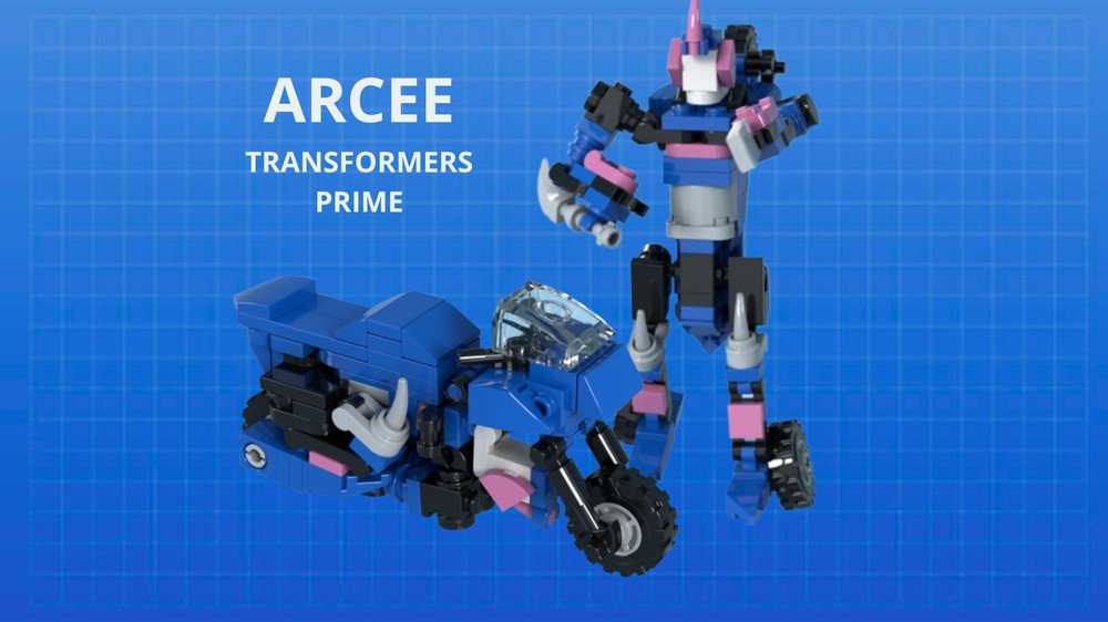 LEGO MOC Arcee transformers prime by grosnoob51 | Rebrickable - Build ...