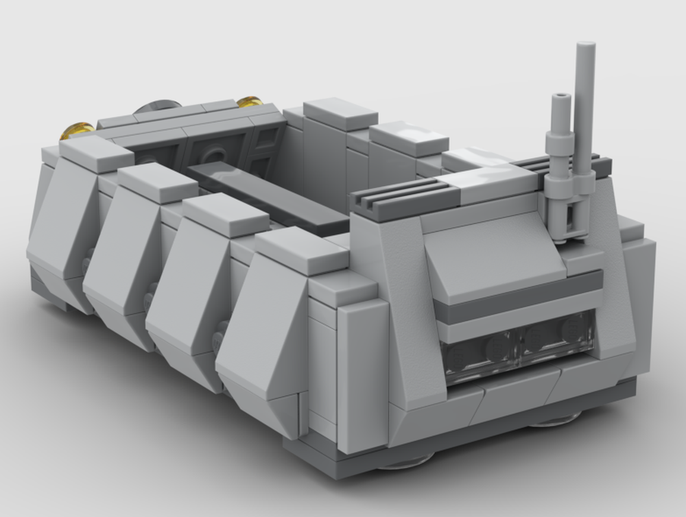 LEGO MOC Rebel Troop Transport Speeder by Grady_Bricks | Rebrickable ...