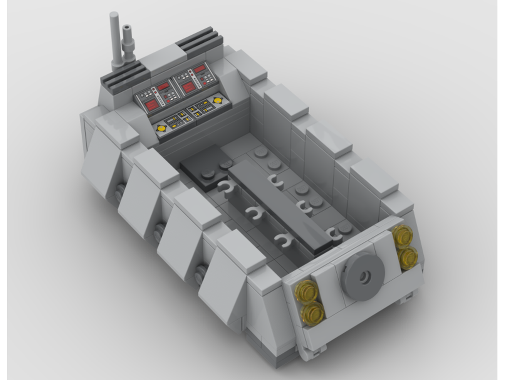 LEGO MOC Rebel Troop Transport Speeder by Grady_Bricks | Rebrickable ...