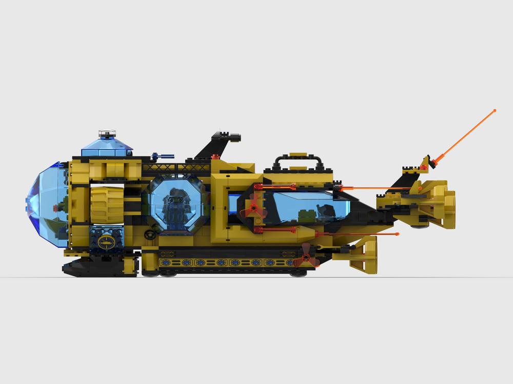 LEGO MOC-229514 AQUANAUTS MEGA SUB by Brelha | Rebrickable - Build with ...