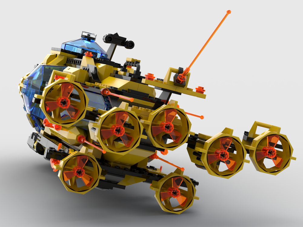 LEGO MOC-229514 AQUANAUTS MEGA SUB by Brelha | Rebrickable - Build with ...