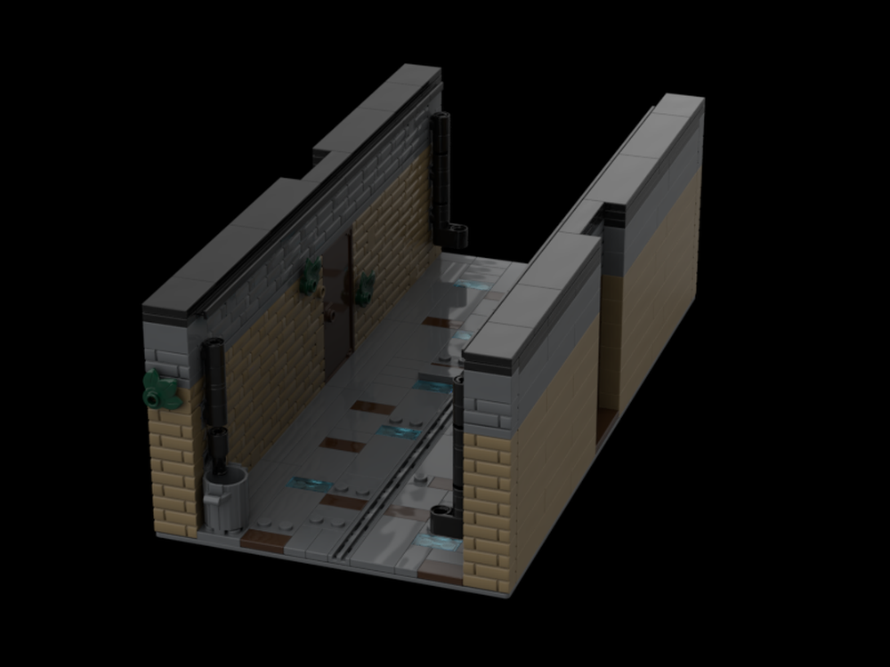 LEGO MOC Modular Alley by Wjsimmons1213 | Rebrickable - Build with LEGO