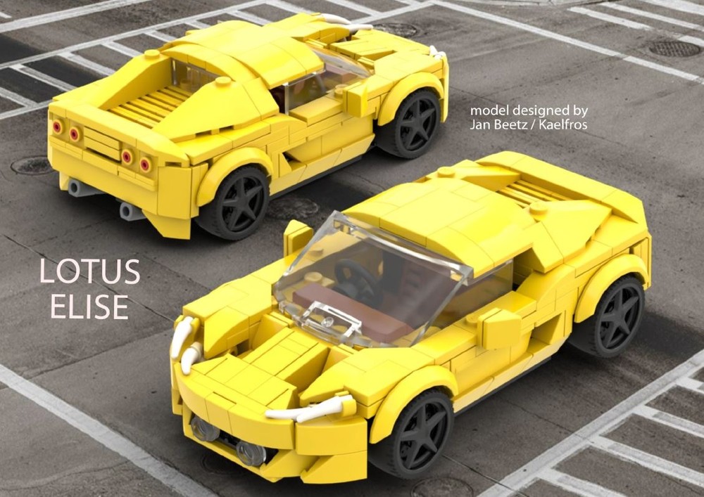 LEGO MOC-229528 Speed Champions Lotus Elise by Kaelfros | Rebrickable ...