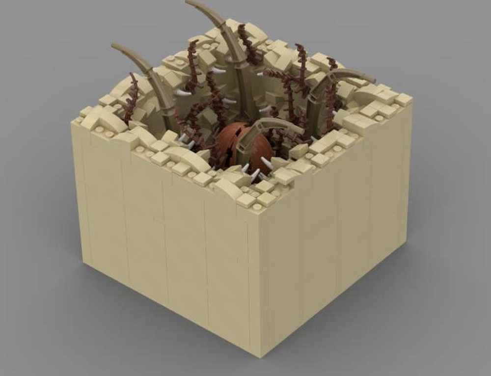 LEGO MOC Sarlacc Pit by nsbricks | Rebrickable - Build with LEGO