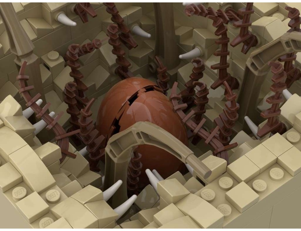 LEGO MOC-229530 Sarlacc Pit by nsbricks | Rebrickable - Build with LEGO